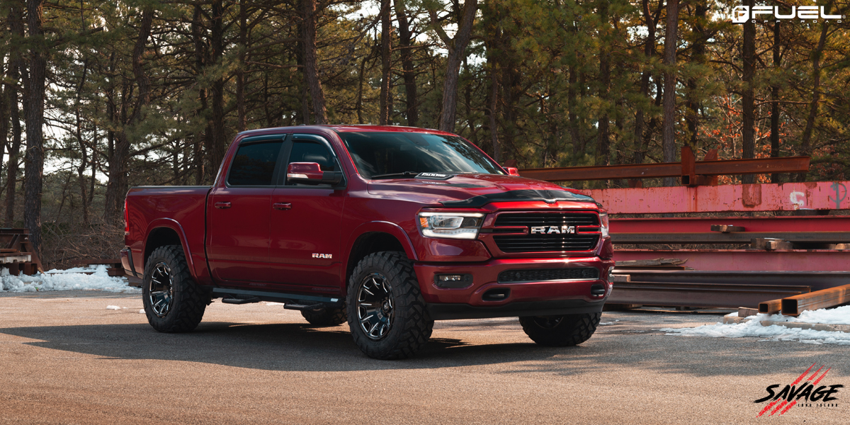 Dodge Ram 1500 w/ 20x10 Fuel Vengeance D688 Wheels