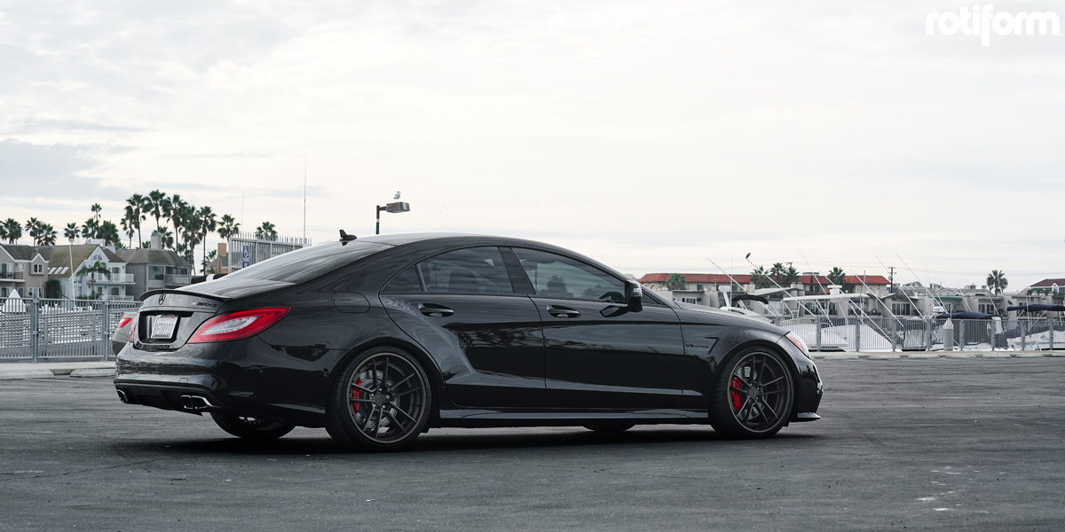Mercedes-Benz CLS63 AMG w/ 20 Rotiform SFO Wheels