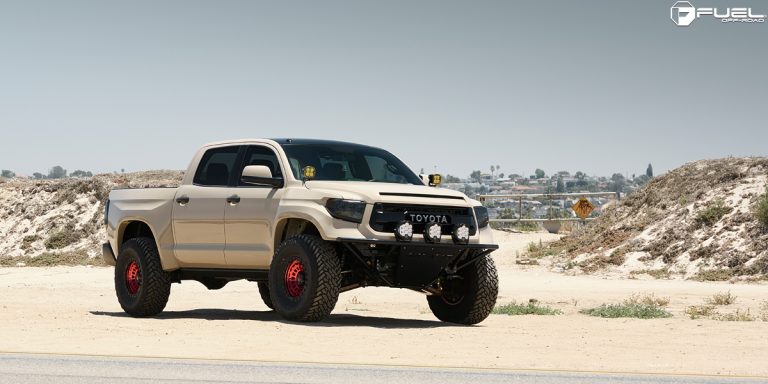 Toyota Tundra w/ 17x9 Fuel Zephyr - D632 Wheels - WheelsASAP
