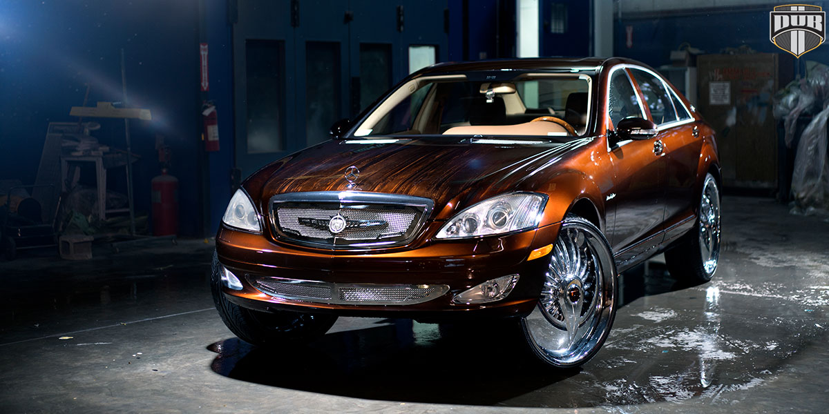 Mercedes-Benz S550 w/ 20x9 DUB S602 Azzmacka Wheels - WheelsASAP