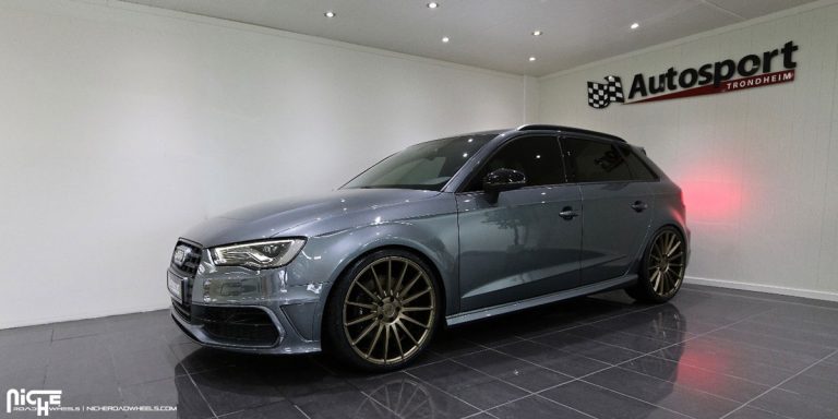 Audi S3 w/ 20x8.5 Niche Form M158 Wheels