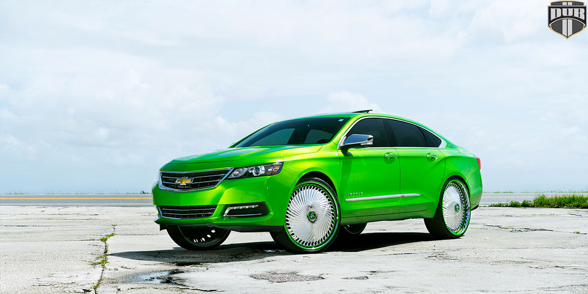Chevrolet Impala w/ 26x9 DUB Diragio S713 Wheels