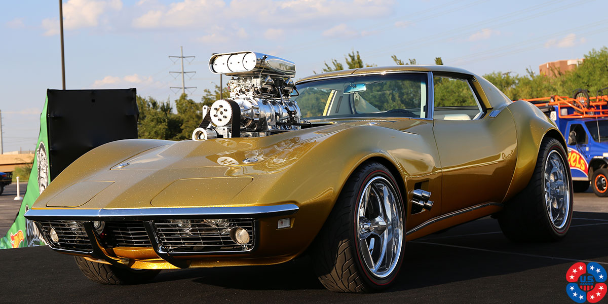 Chevrolet Corvette w/ 18x9 US Mag Standard - U201 Wheels