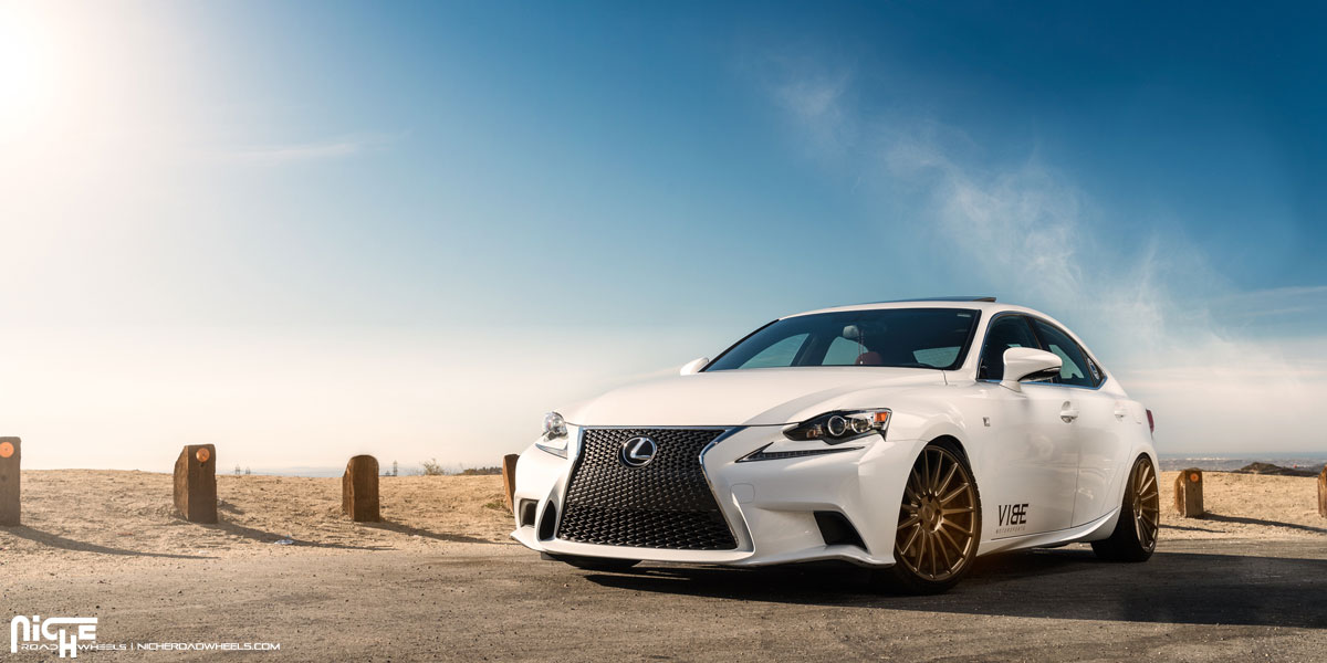 Lexus IS w/ 19x8.5 Niche Form M158 Wheels