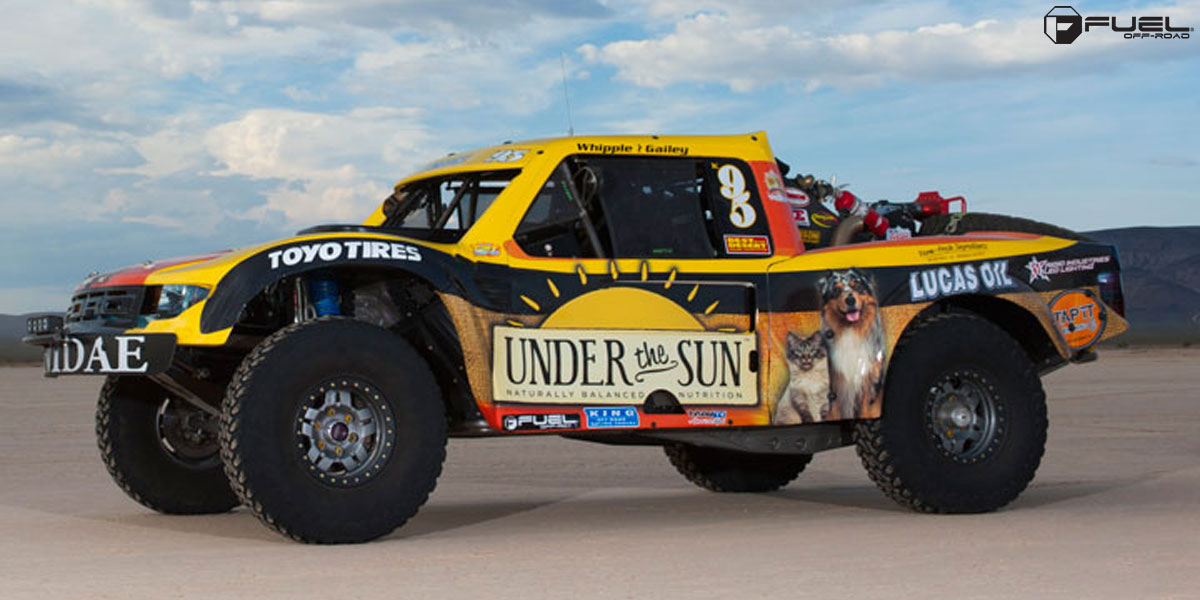 Ford Trophy Truck w/ 17x9 Fuel Anza Beadlock D116 Wheels