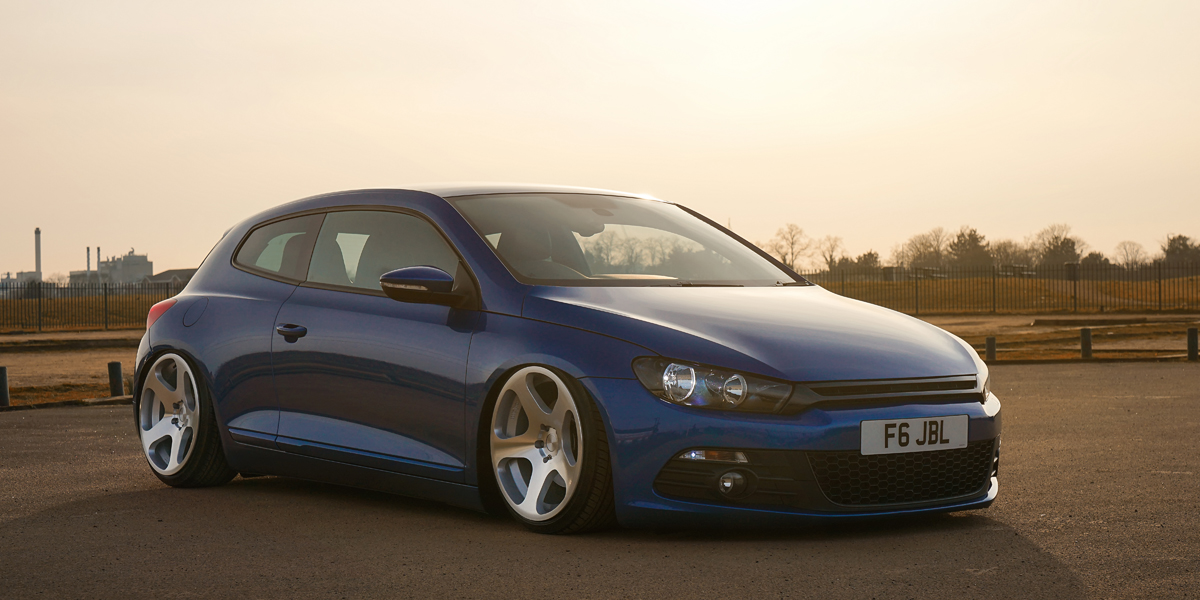 Volkswagen Scirocco w/ 19x10 Rotiform NUE Wheels
