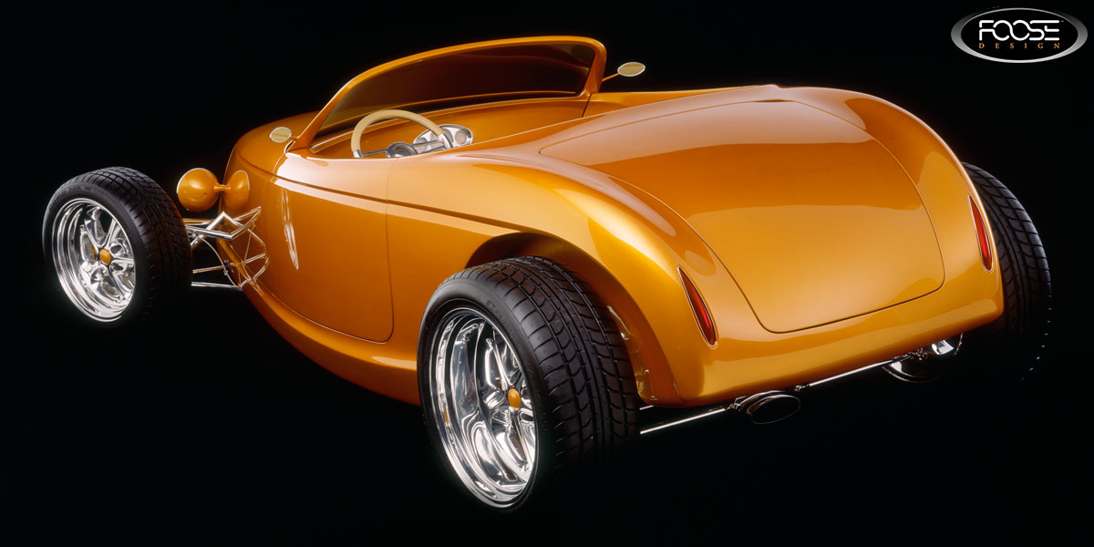 Ford Roadster w/ Foose Shockwave F209 Wheels