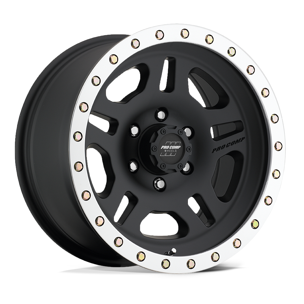 Pro Comp Alloys PA29 LA PAZ SATIN BLACK MACHINED - WheelsASAP