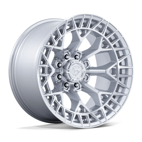 Fuel FC873 CHARGER GLOSS SILVER W/ MACHINED FACE - WheelsASAP
