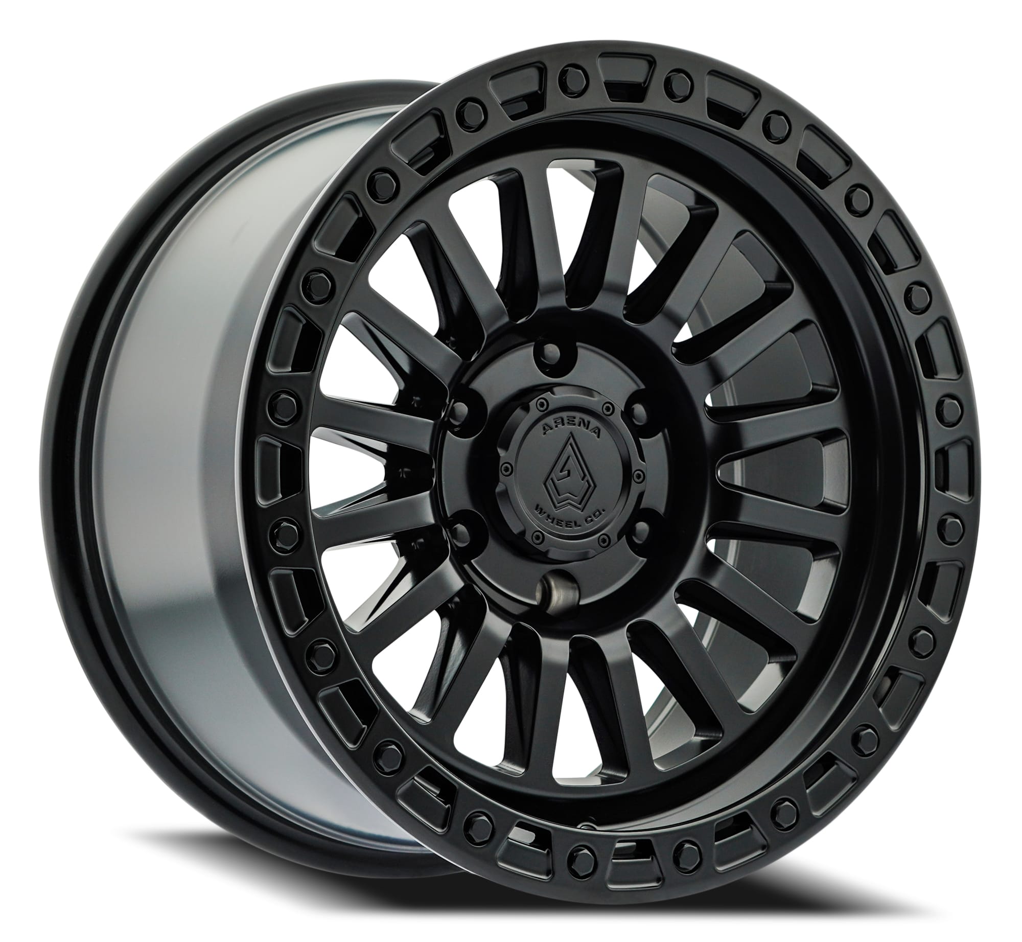 Arena Wheel Co TROPHY SATIN BLACK - WheelsASAP