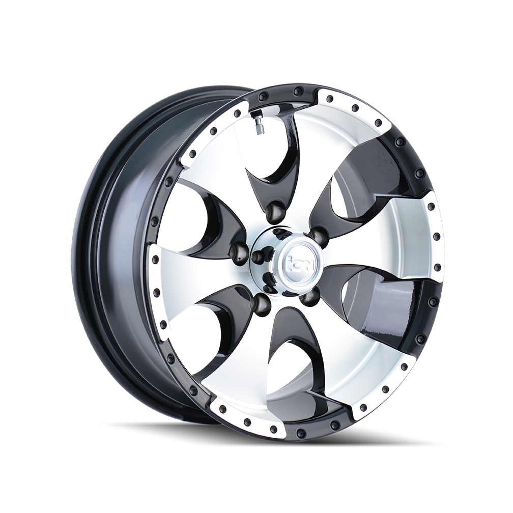 ION 136 GLOSS BLACK MACHINED - WheelsASAP