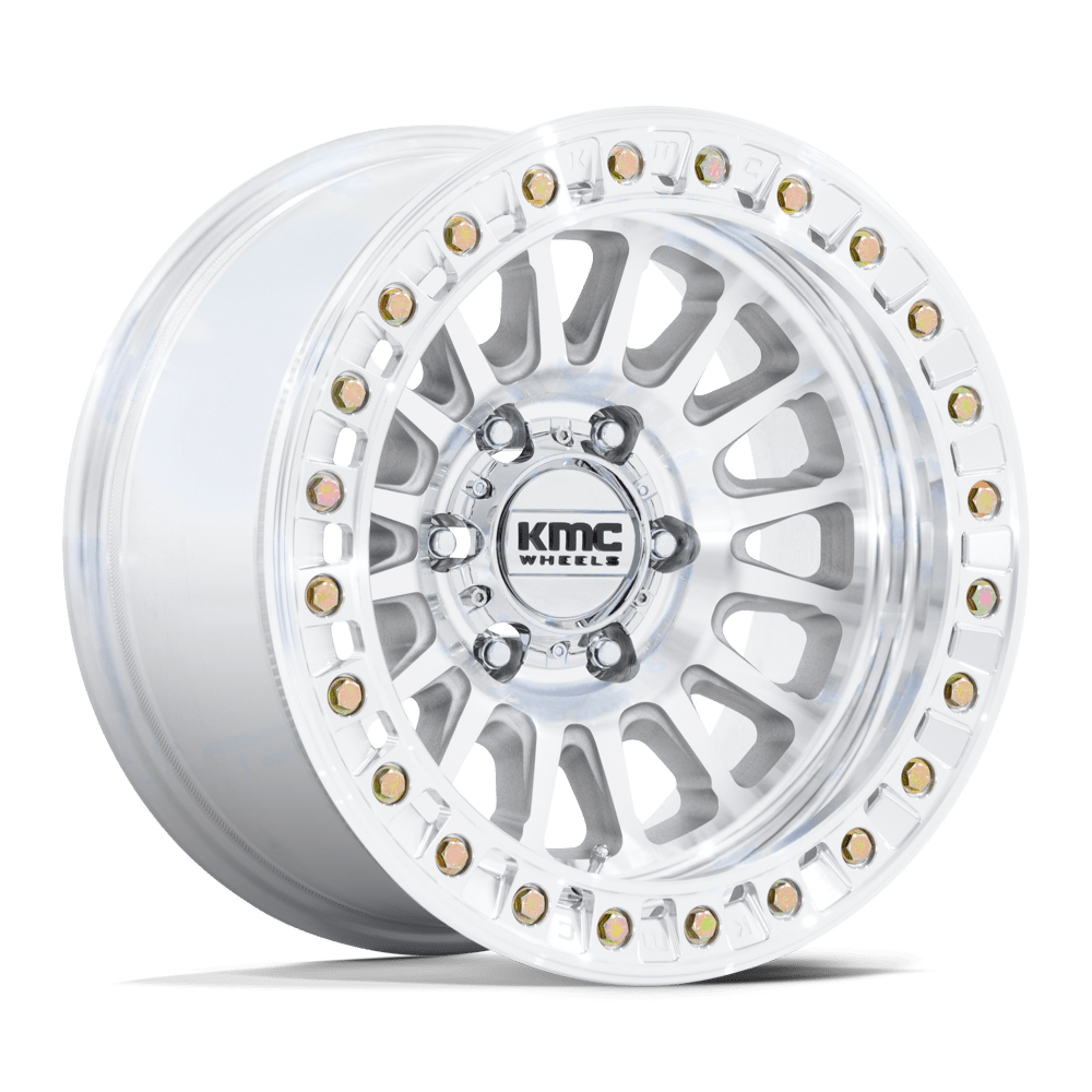 KMC KM239 IMPACT BEADLOCK MACHINED - WheelsASAP