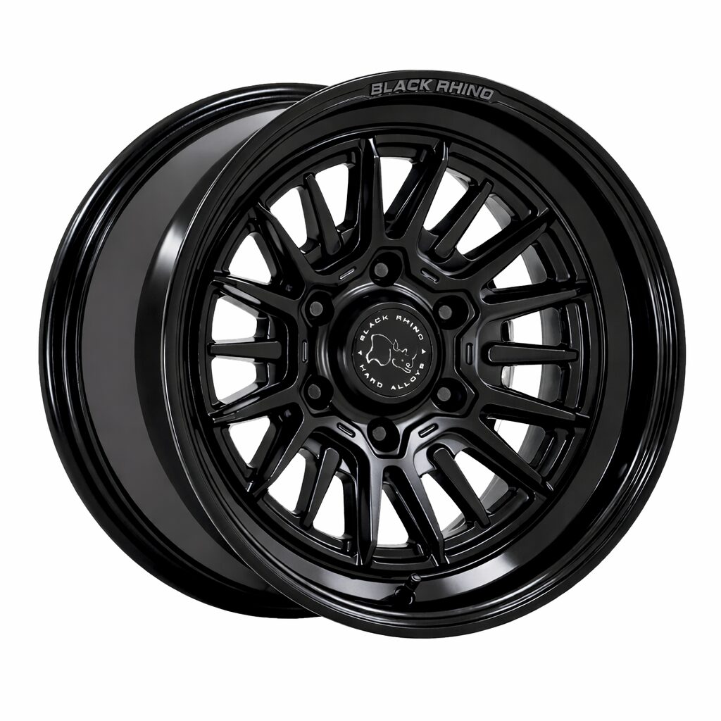 Black Rhino Hard Alloys BR030 TALEO GLOSS BLACK - WheelsASAP